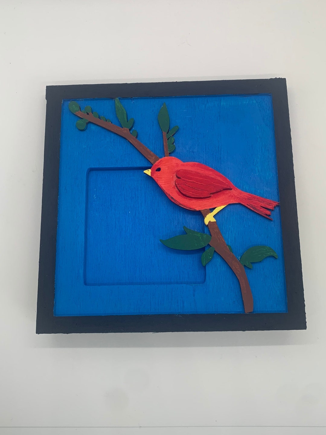 Cardinal Picture Frame , Tabletop , Nature , Bird - Etsy