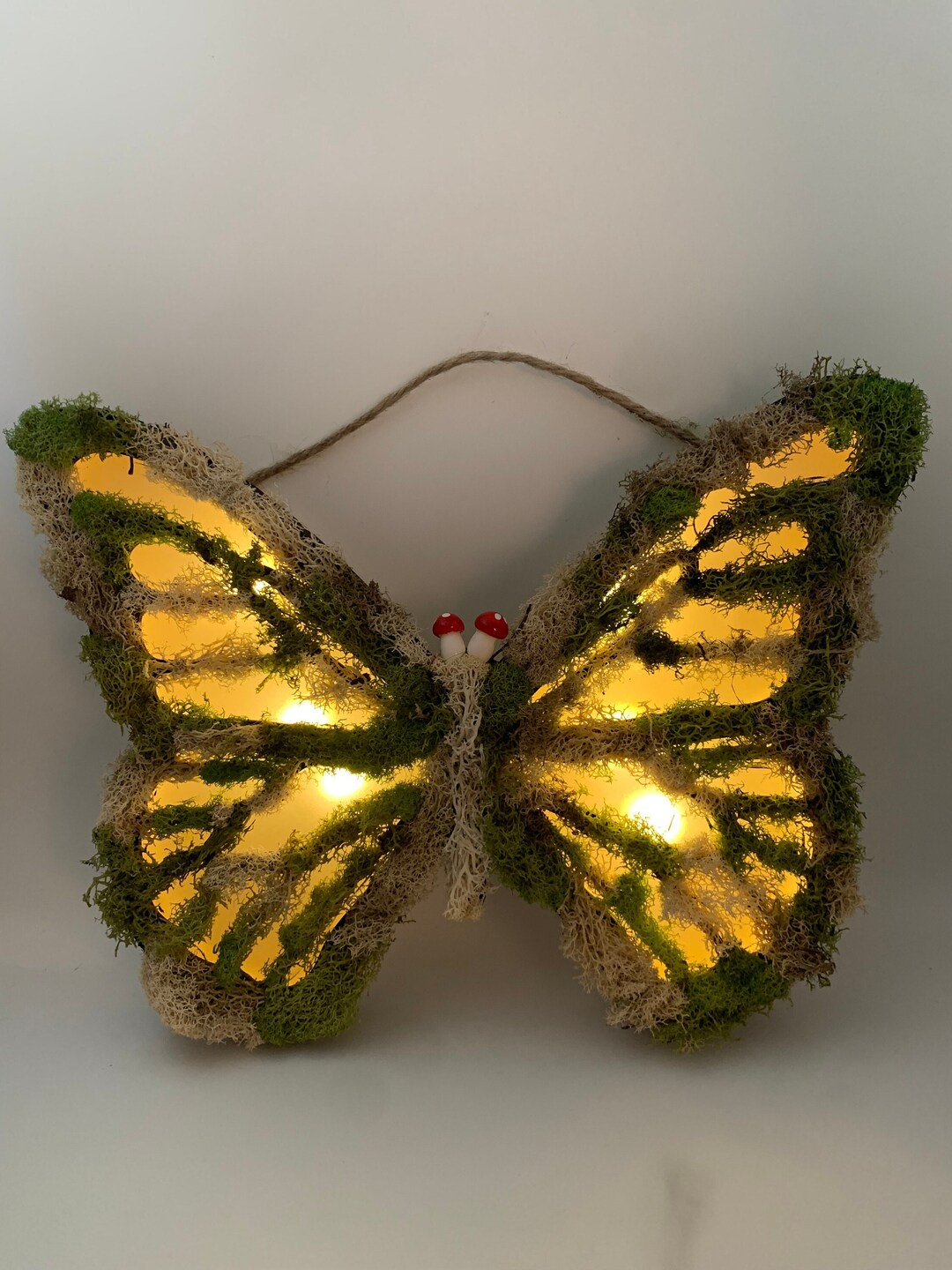Mossy Moth Butterfly Light Wall Light , Table Top , Night Light ...