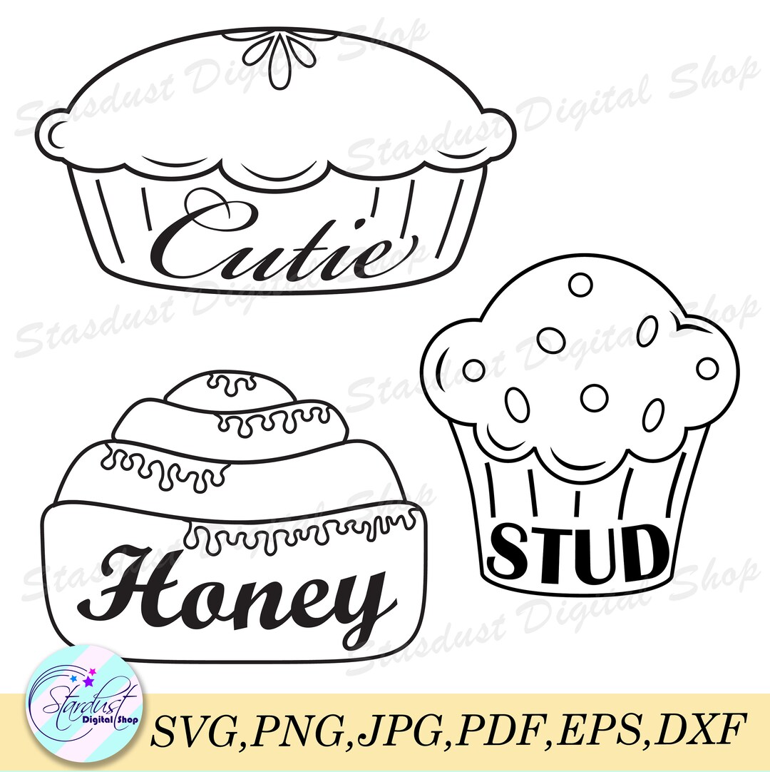Cute Sweets Bundle SVG - Etsy