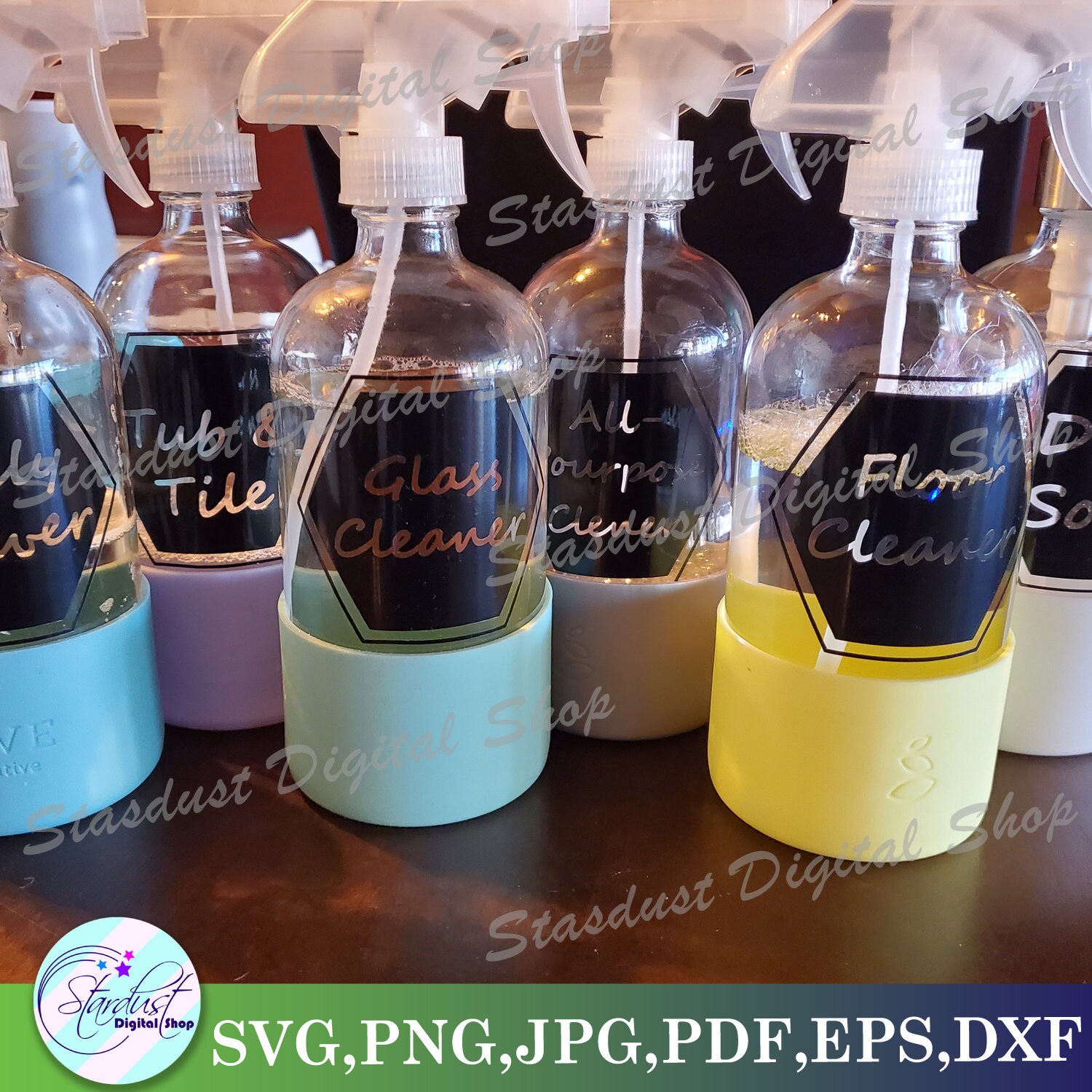 4711.household Cleaner Labels SVG - Etsy