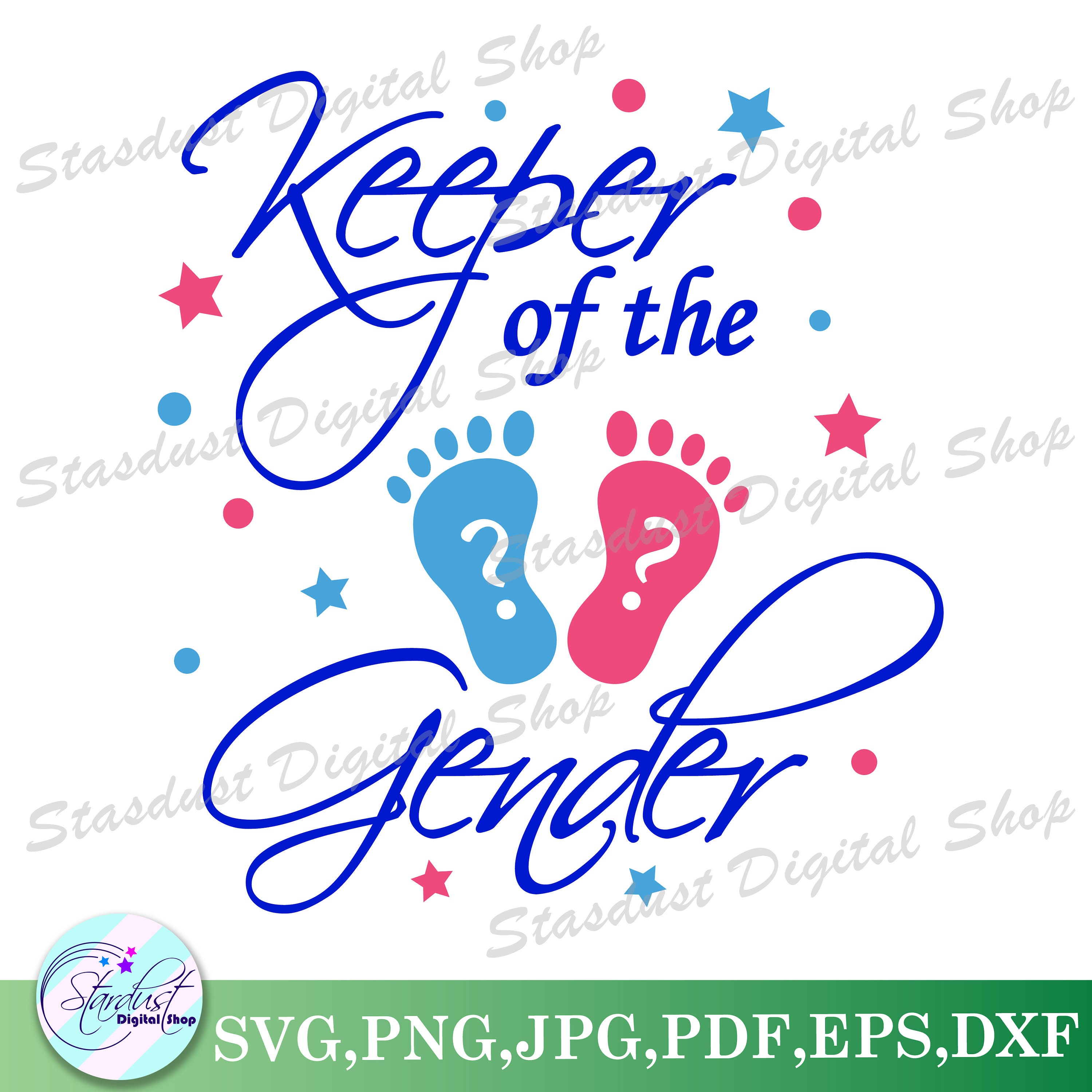 Keeper of the Gender SVG - Etsy