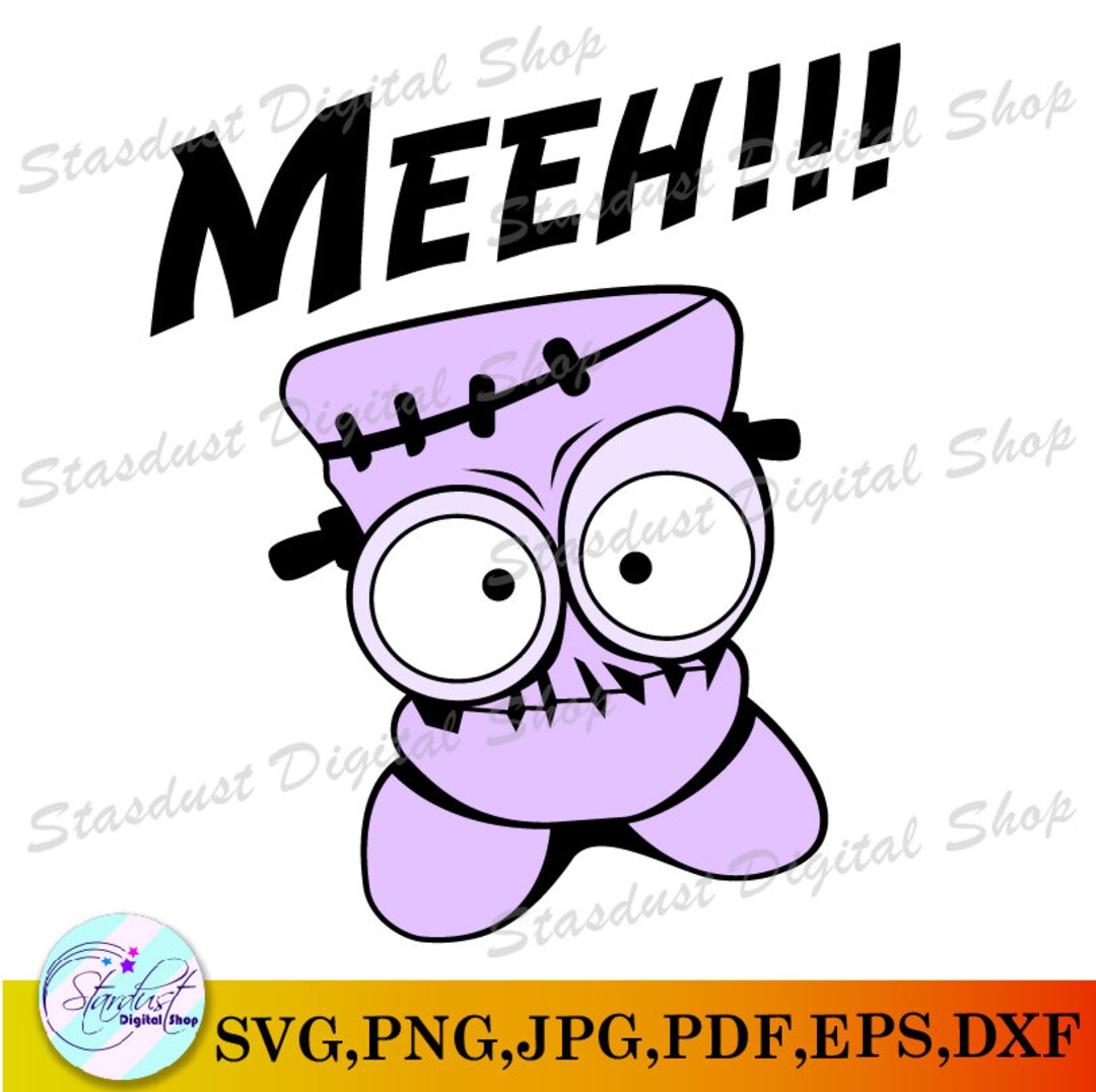 Meeh! Monster SVG - Etsy