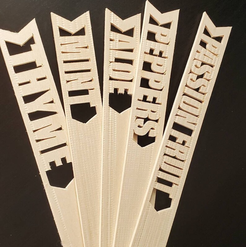 Vegetable Garden Stakes Sticks SVG - Etsy