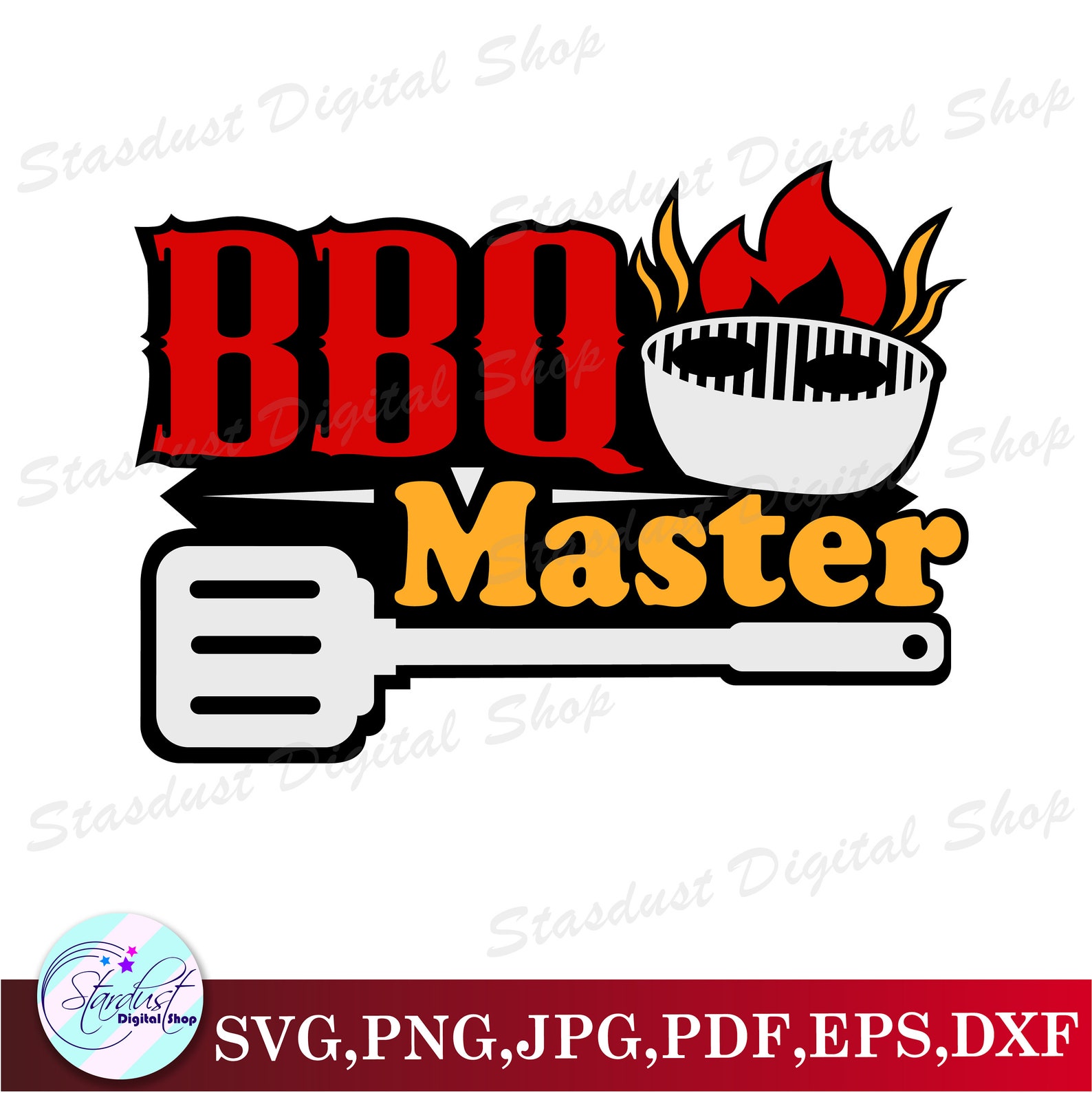BBQ Master SVG - Etsy