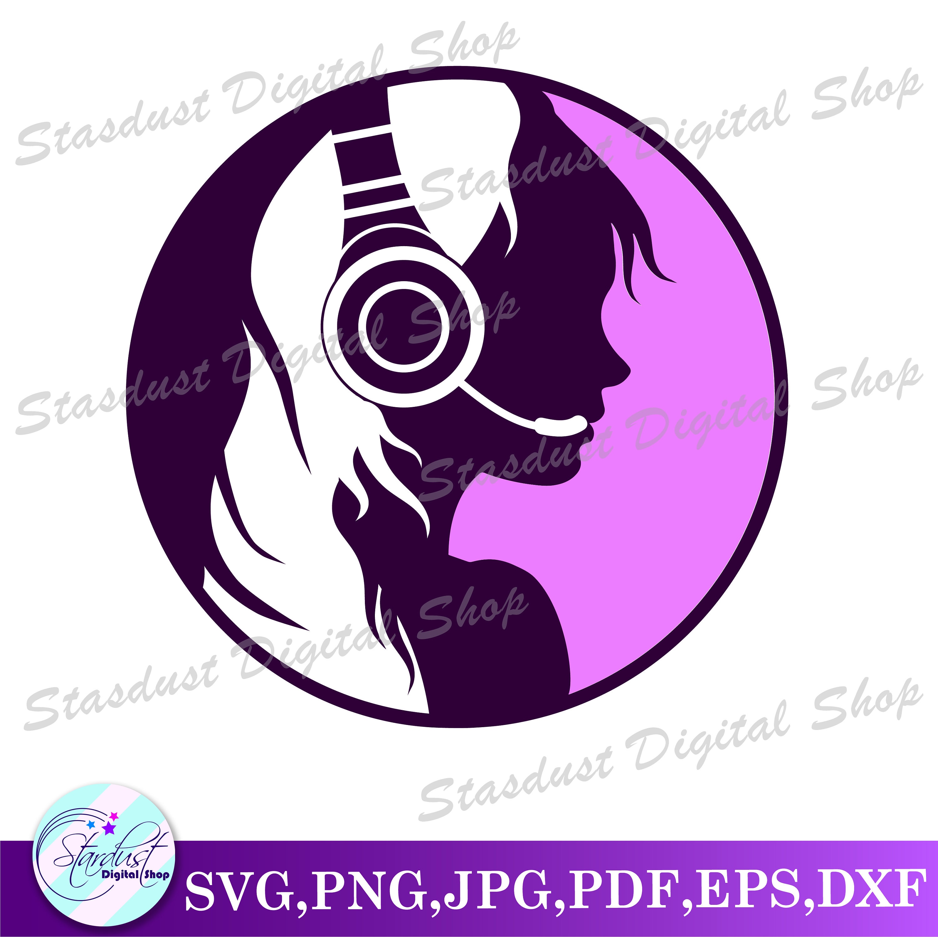Gamer Girl SVG Bundle - Etsy