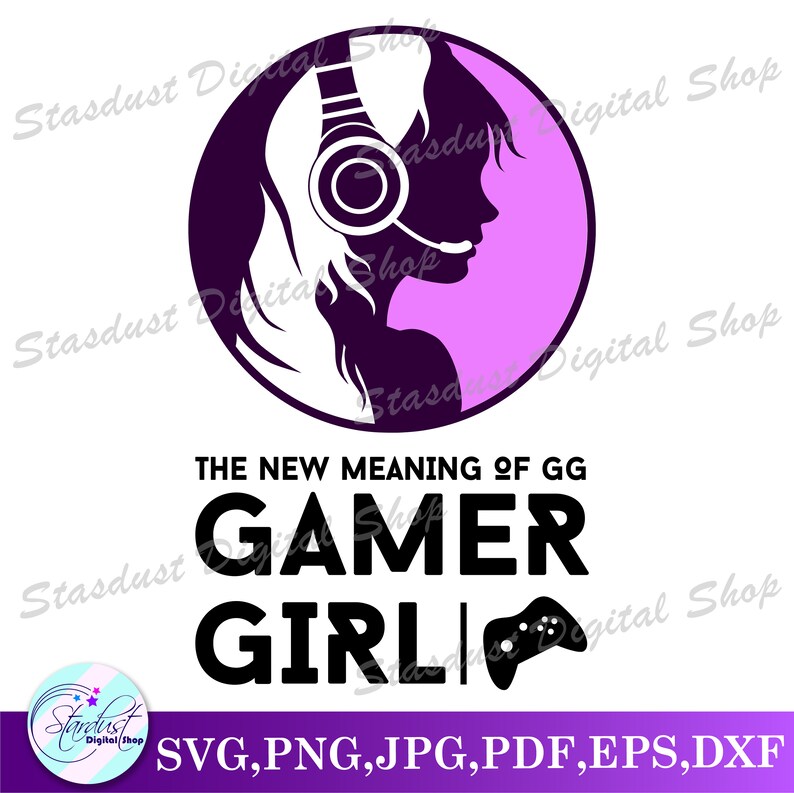 Gamer Girl SVG Bundle - Etsy