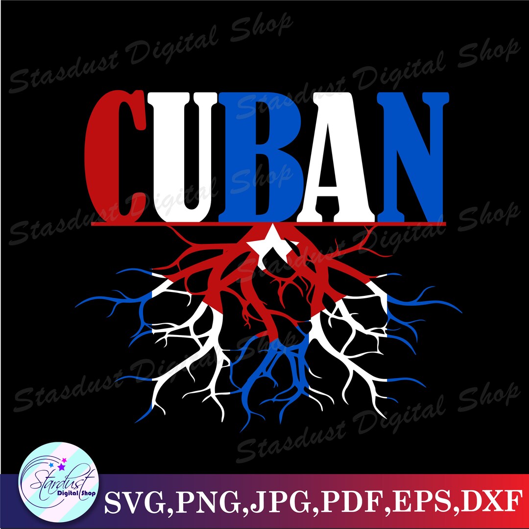 Cuban Roots SVG - Etsy