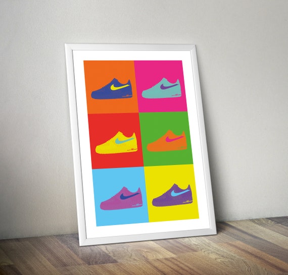 Air Force 1 Pop Art Print | Etsy