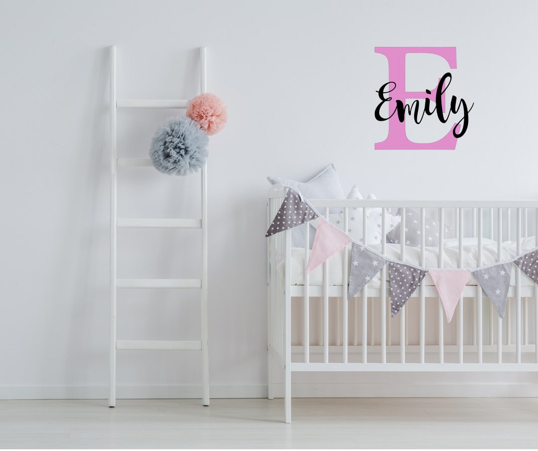 Kids Name Wall Decal Girls Name Wall Transfer Nursery Wall - Etsy
