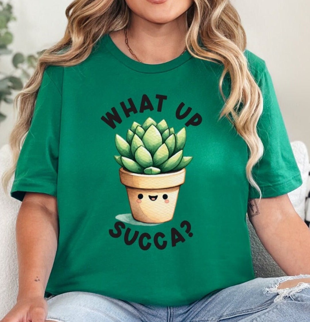 What up Succa Kids Shirt, Cute Flower Toddler Shirt, Herb Lover Shirt ...