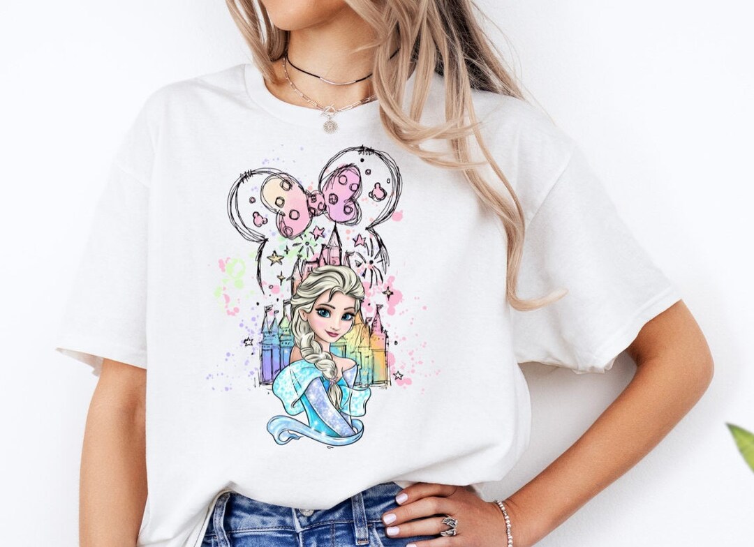 Frozen Shirt, Disney Elsa Shirt, Disney Princess Shirt, Disneyland Girl ...