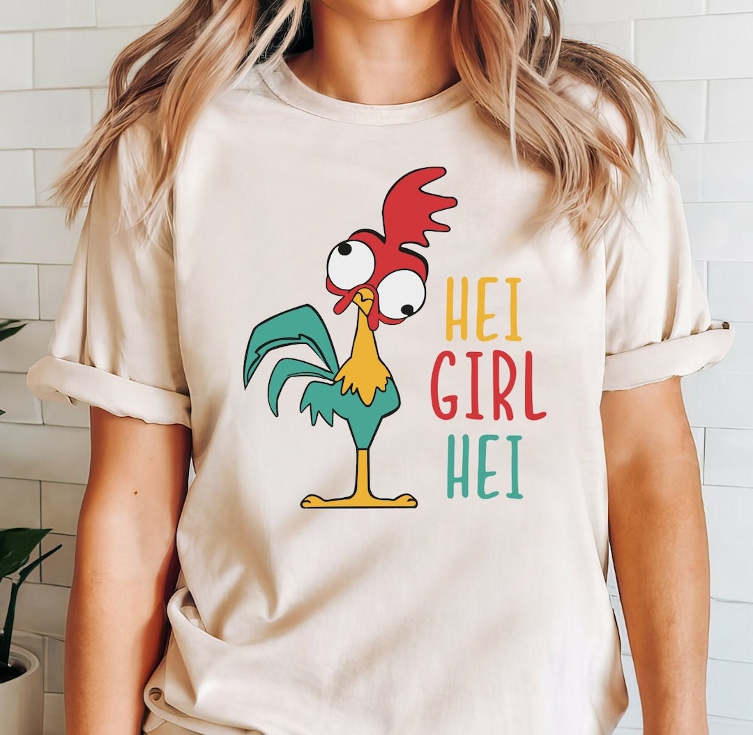 Hei Girl Hei Moana 2 Shirt, Disney Princess Moana Shirt, Hei Hei the ...