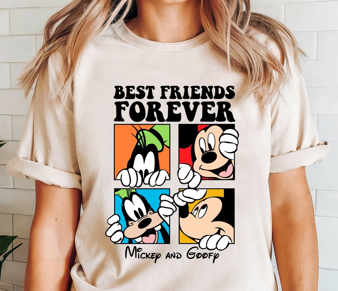 Disney Best Friends Kids Shirt, Disney Mickey and Goofy Shirt, Disney ...