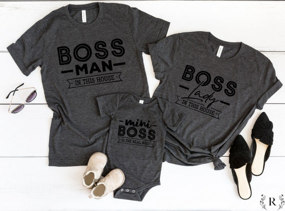 Boss lady mini boss matching shirts store