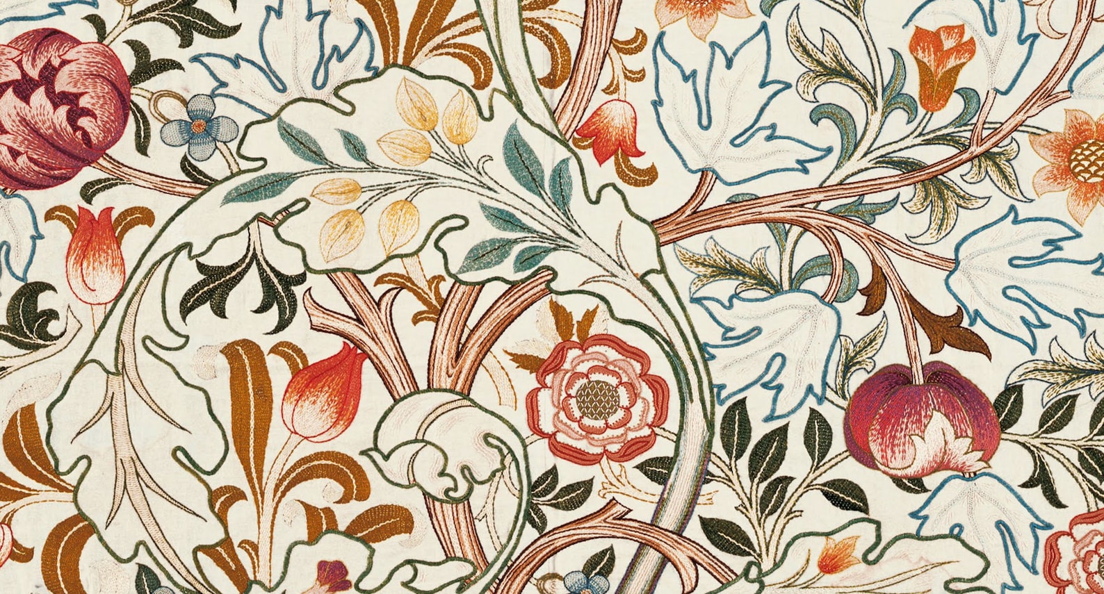 William Morris Flower Pattern Morris Exhibition Poster - Etsy UK