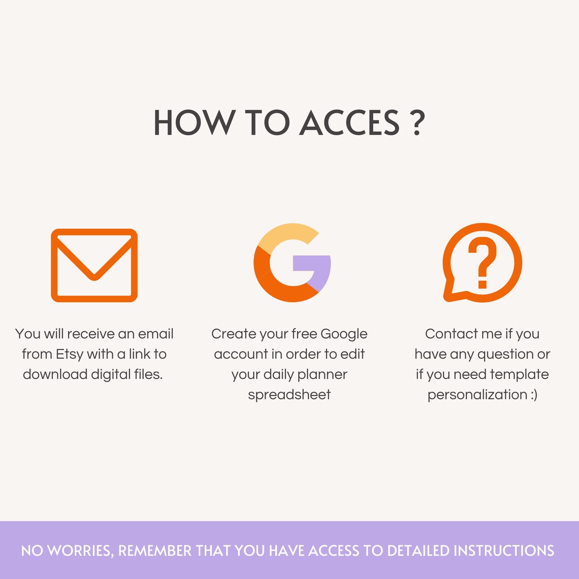 2023 Calendar Google Sheets Spreadsheet Planner Daily Schedule Template ...