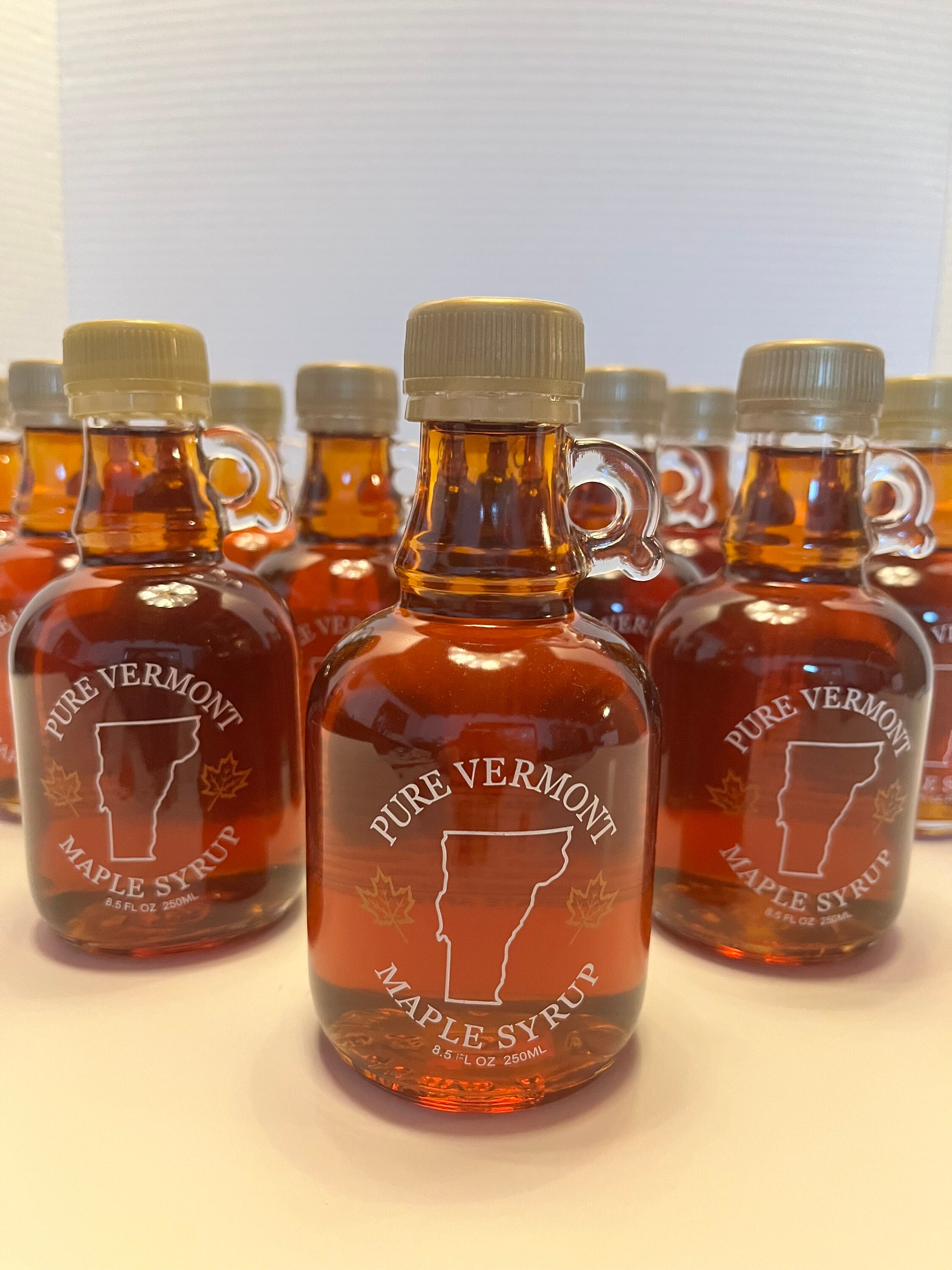 Case of Vermont Organic Maple Syrup -8.5oz/250ml - 12 Units per Case ...