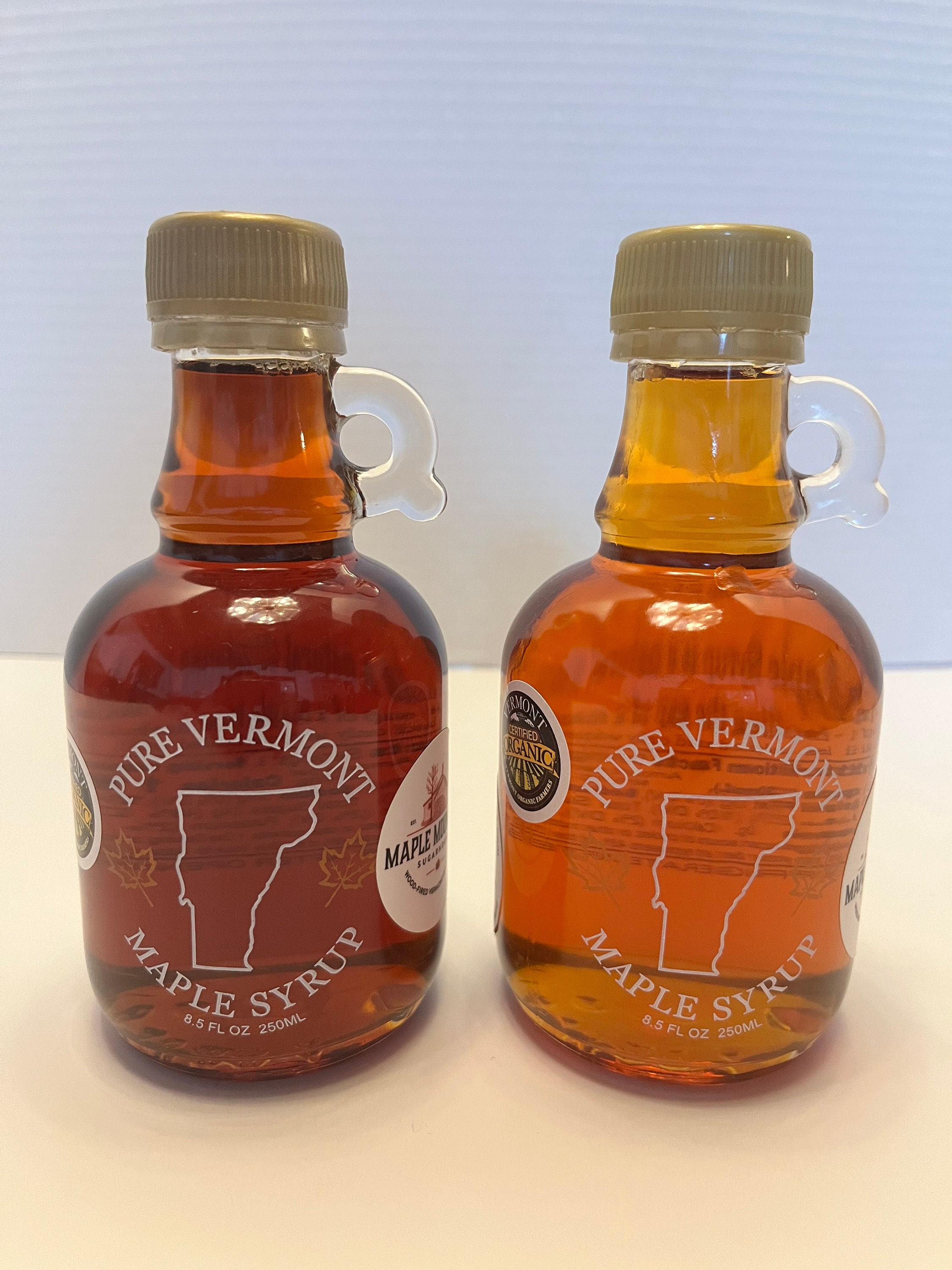 Case of Vermont Organic Maple Syrup -8.5oz/250ml - 12 Units per Case ...