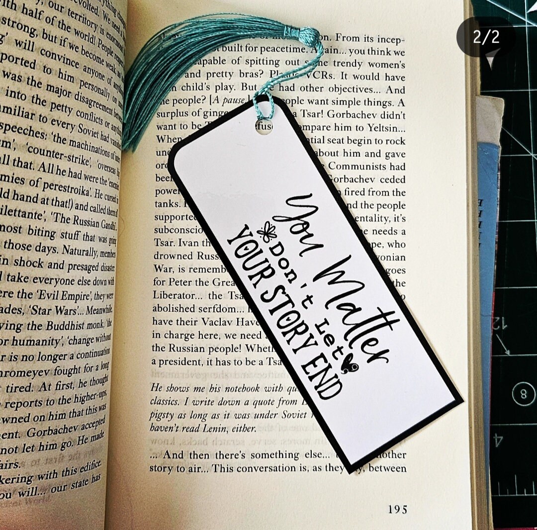 Empowering Affirmation Bookmarks for Mental Health Awareness - Etsy