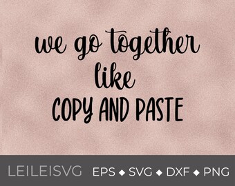 Copy and Paste Svg | Etsy