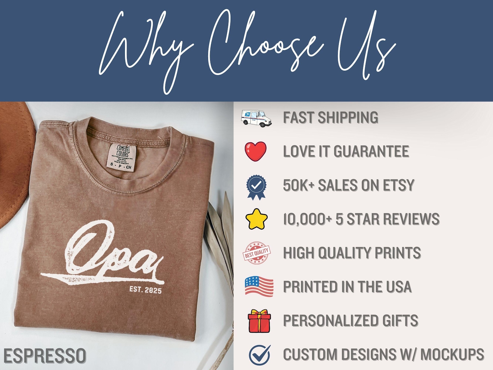 Opa Shirt Custom Opa Est T-shirt for New Opa Gift New Opa Father's Day ...