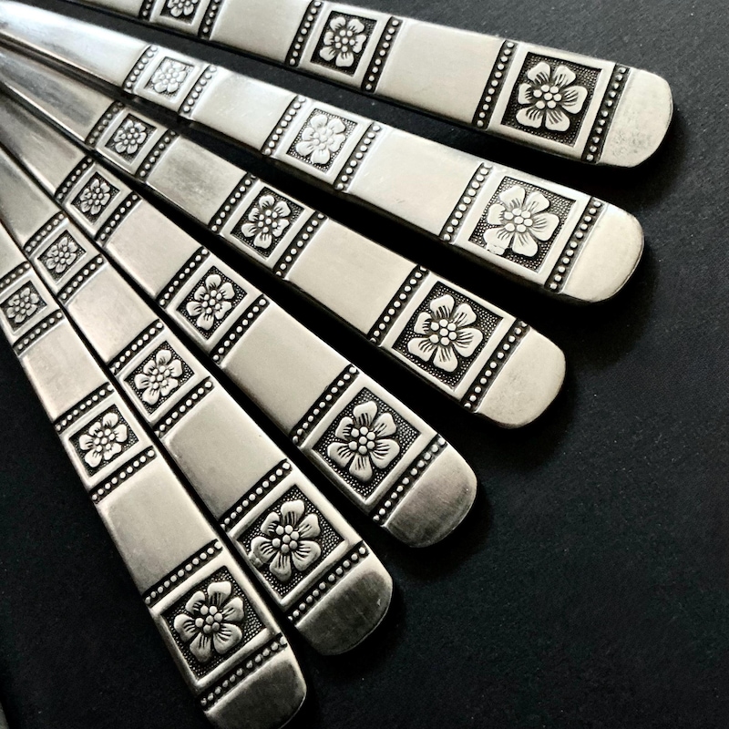 Korean Silverware Sets - Etsy