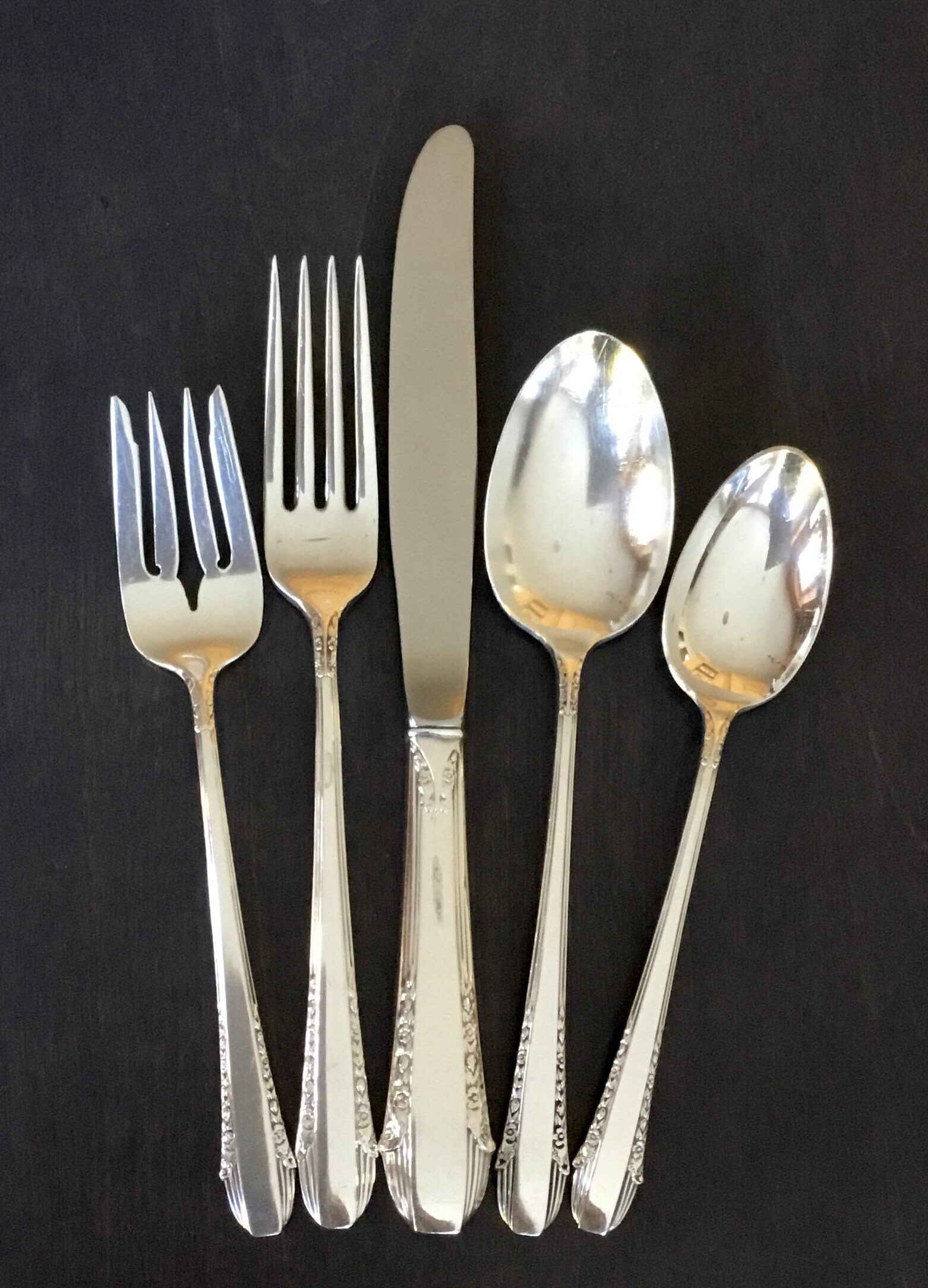 Sterling Silver Flatware From International Sterling, Enchantress ...
