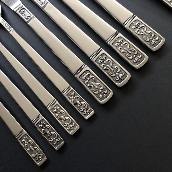 Korean Stainless Flatware Set - Etsy