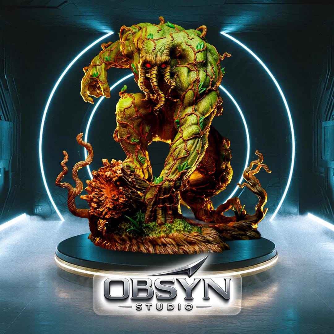 Man-thing STL Statue – 1/6 Scale | 3D Print File - Etsy