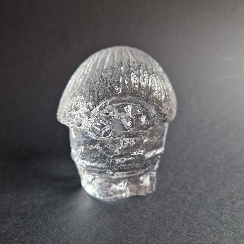 Vintage Konst Glashyttan Urshult Atelje Engberg Sweden Clear - Etsy