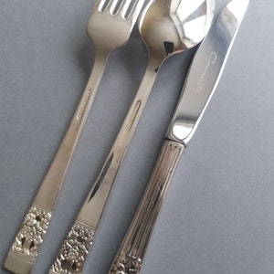 Vintage Oneida Community Plate. Silver Plated Flatware. First ...