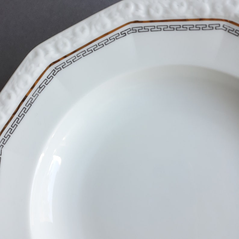 One Rosenthal Germany Plate Pattern Maria. White Porcelain Soup Plate ...