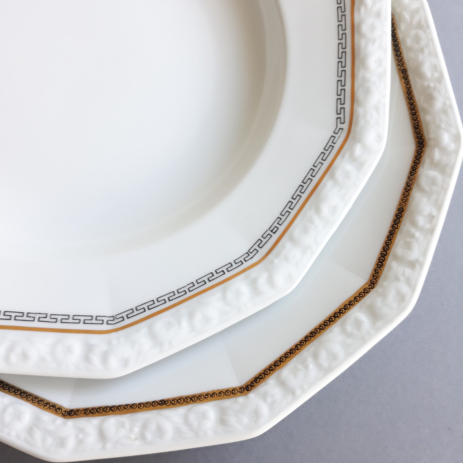 One Rosenthal Germany Plate Pattern Maria. White Porcelain Soup Plate ...