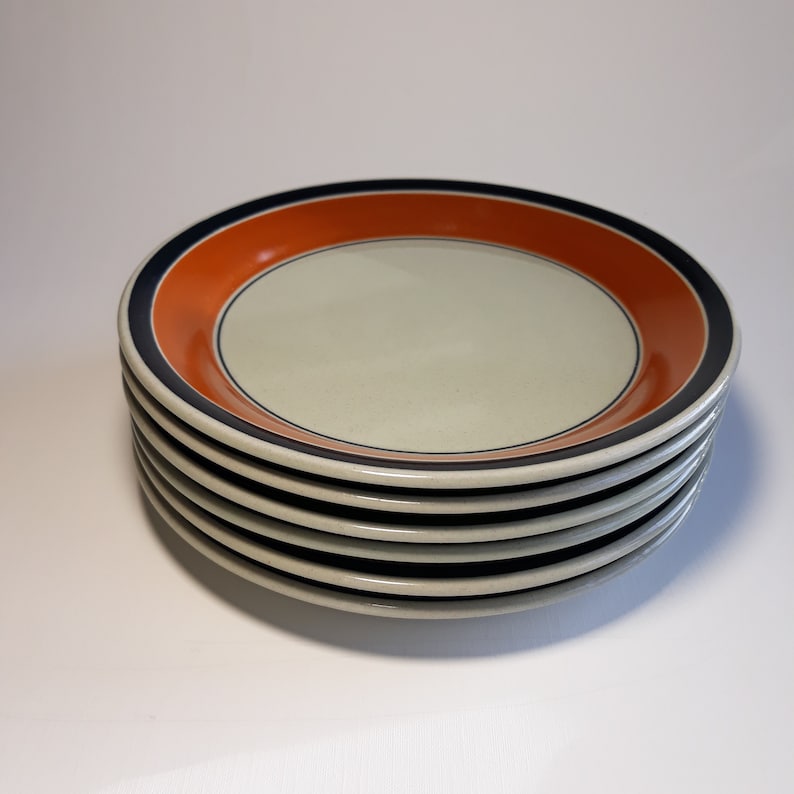 Pair of Hoganas Keramik Plates. Made in Sweden. Stoneware - Etsy