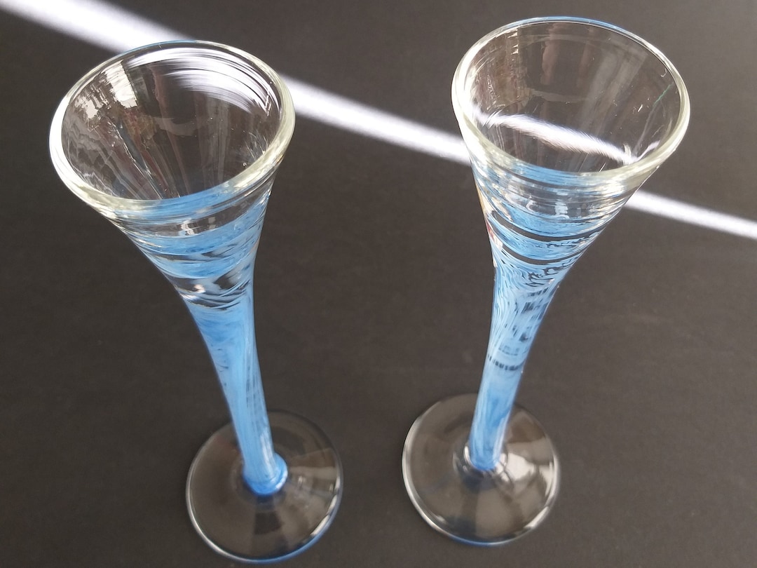 Pair of Charming Vintage Swedish Shot Glasses. Liquor Glasses From ...