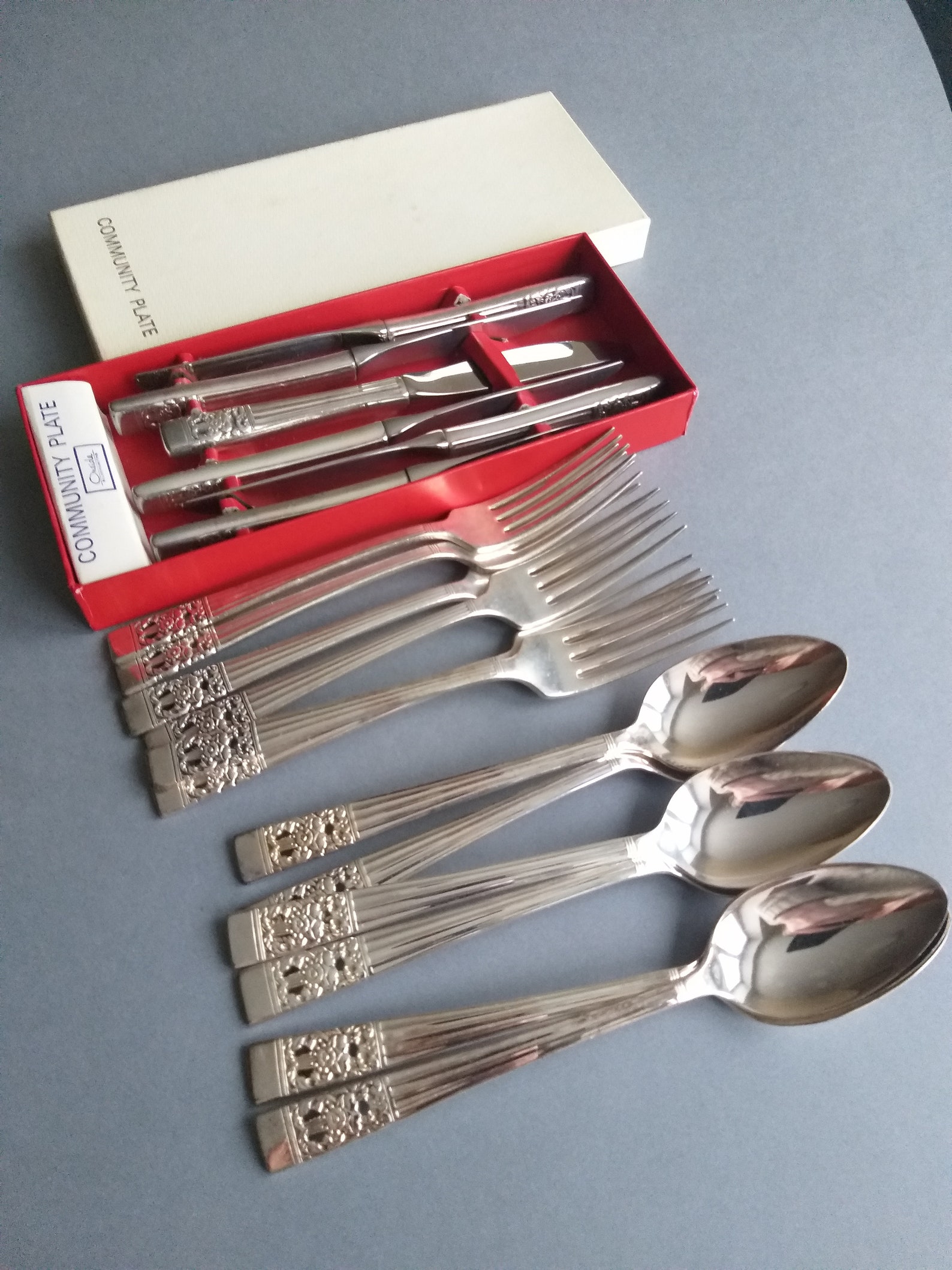 Vintage Oneida Community Plate. Silver Plated Flatware. First ...