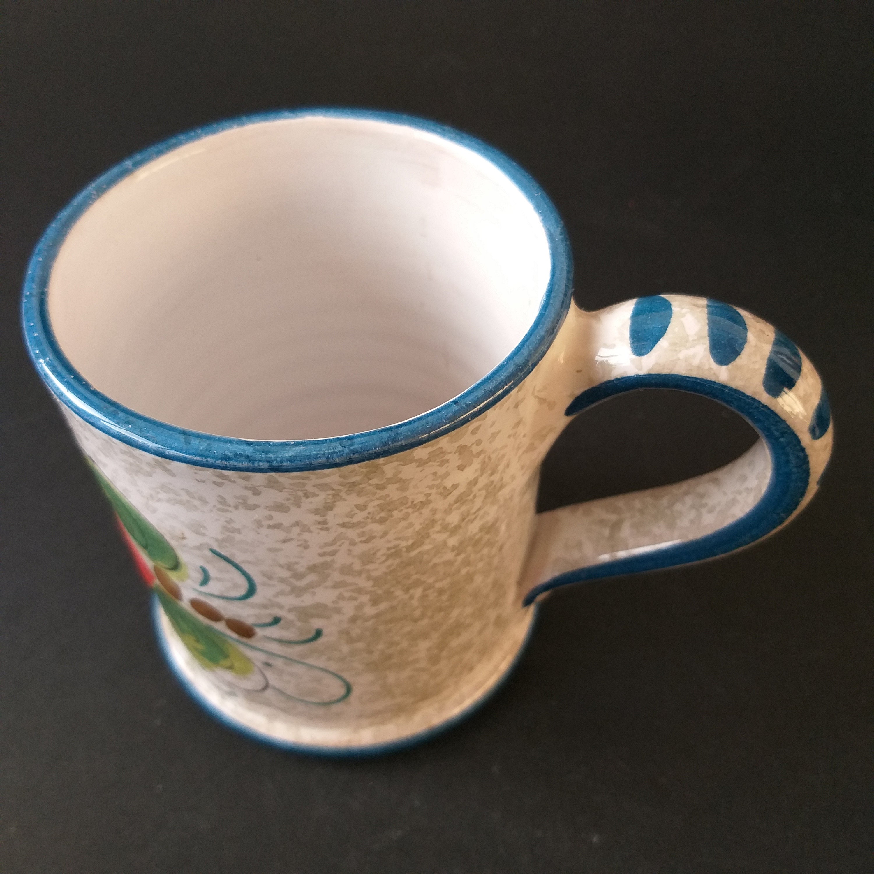 Vintage Fusco Antonio Amalfi Italy Colourful Coffee Tea Mug ...