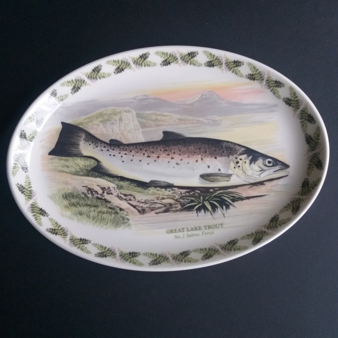 Beautiful Vintage Portmeirion England the Compleat Angler British ...