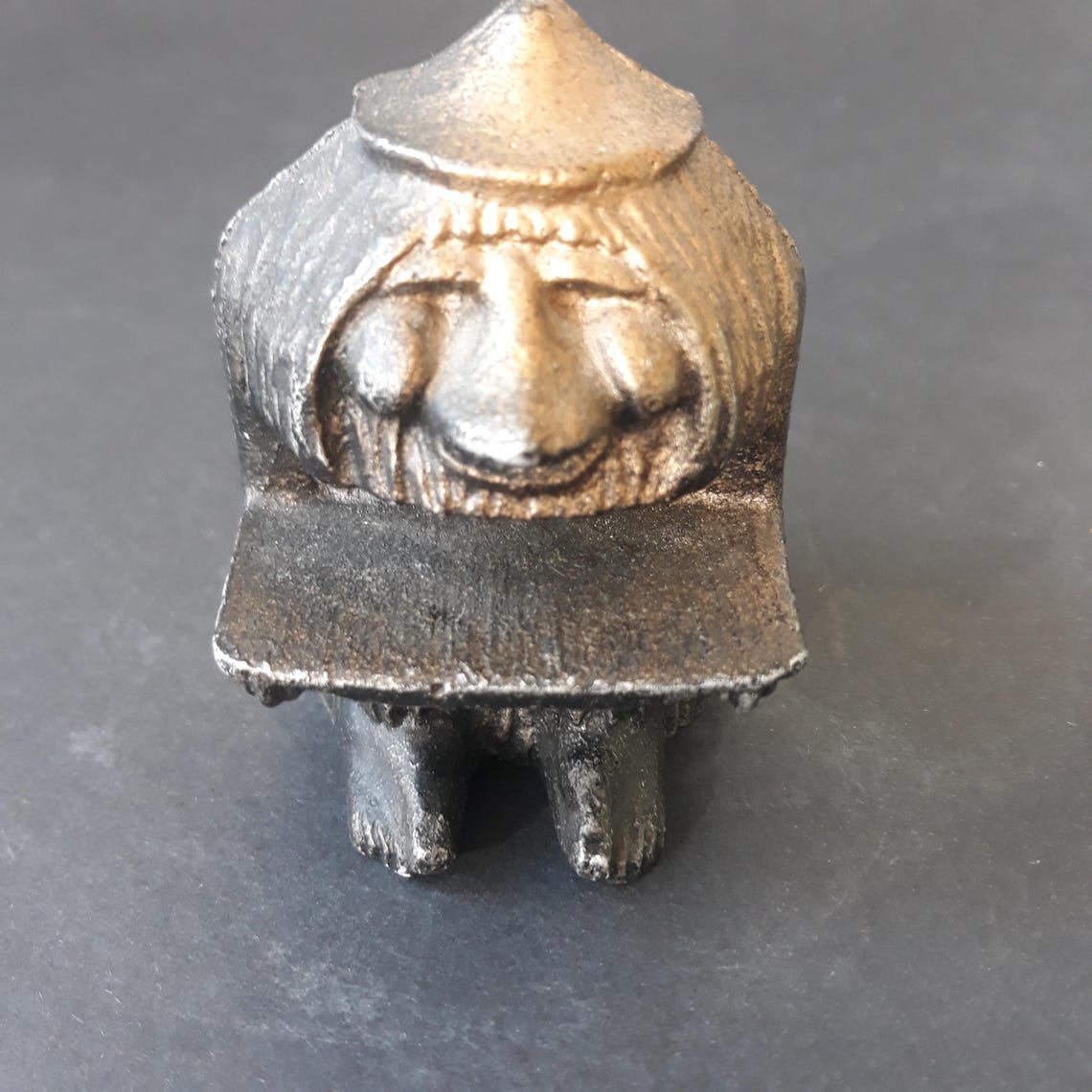 Norwegian Swedish Troll Figurine. Made of Metal Cast Iron in a Bronz ...