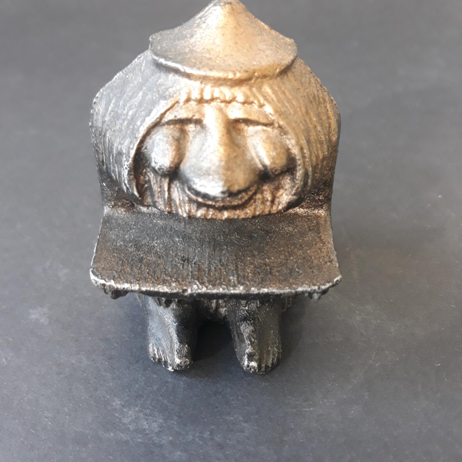 Norwegian Swedish Troll Figurine. Made of Metal Cast Iron in a Bronz ...