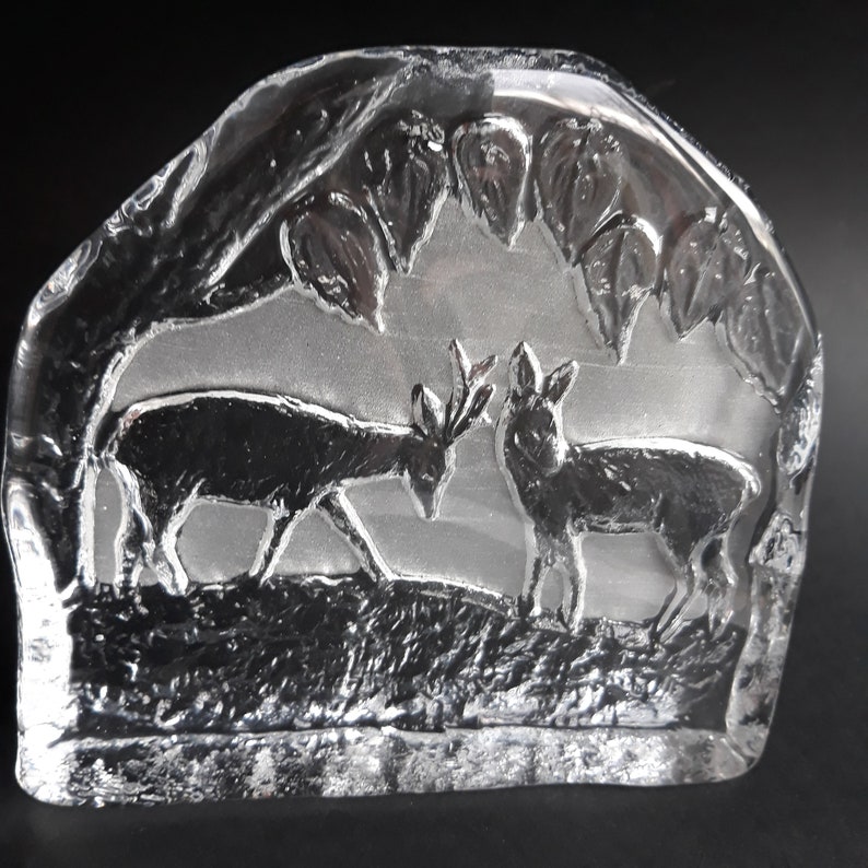 Eda Kristall Nya Glasbruket Sweden Crystal Glass Paperweight - Etsy