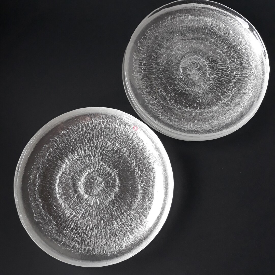 Vintage Iittala Finland Solaris Crystal Glass Salad Plate. Design by ...
