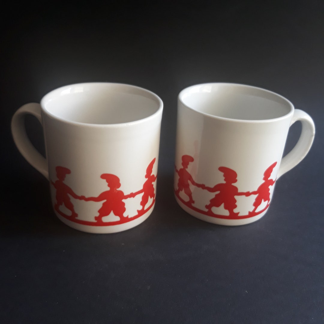 Set of 2 Vintage Grindley of Stoke Staffordshire England Ceramic Coffee ...