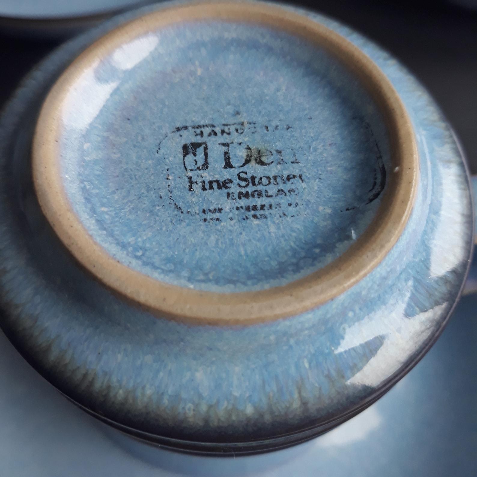 Vintage Denby Fine Stoneware England Cup and Saucer in Corfu - Etsy