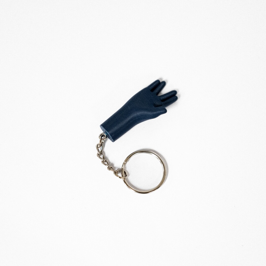 Vulcan Salute Happy Hands, Keychain, Accessories, 3D Print, Gestures ...