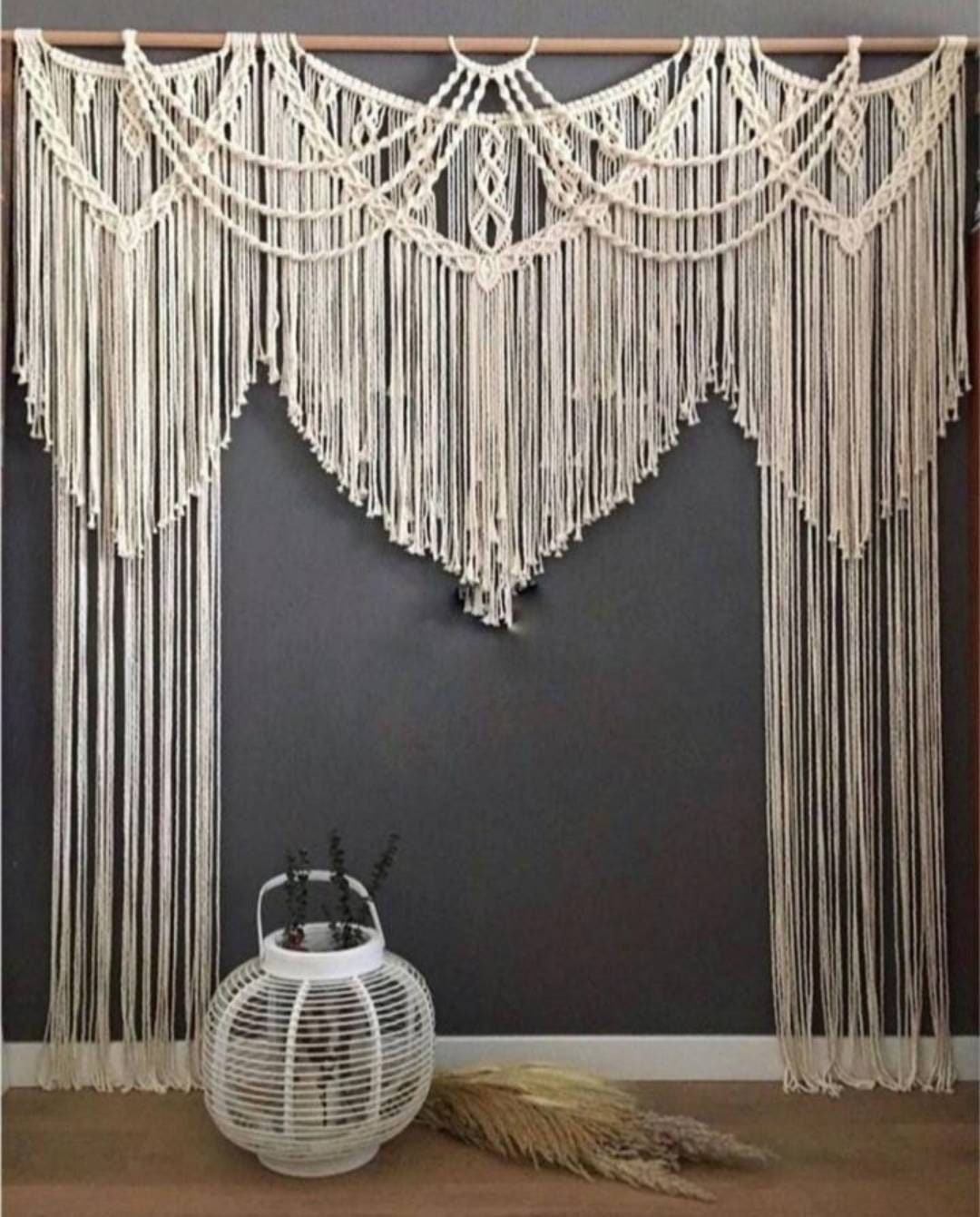 Makramee Hochzeit Bogen / Boho Hochzeit / extra große Makramee Hintergrund / Makramee Fenster ...