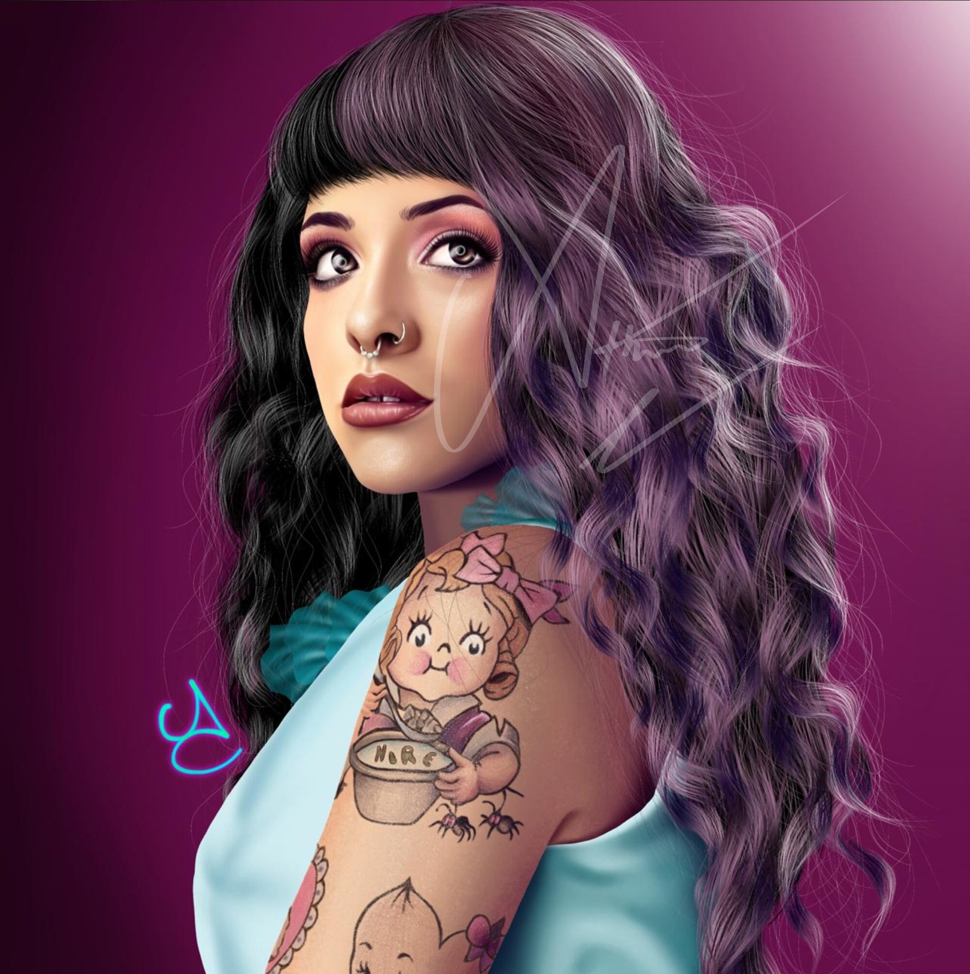 Custom Full Detailed Digital Portrait Illustration - Etsy