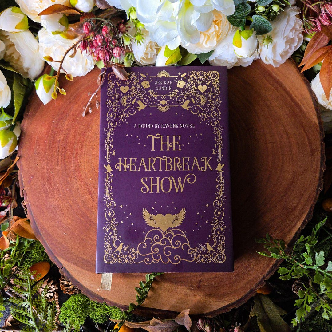 THE HEARTBREAK SHOW Special Edition Hardback - (full Color, Sprayed ...