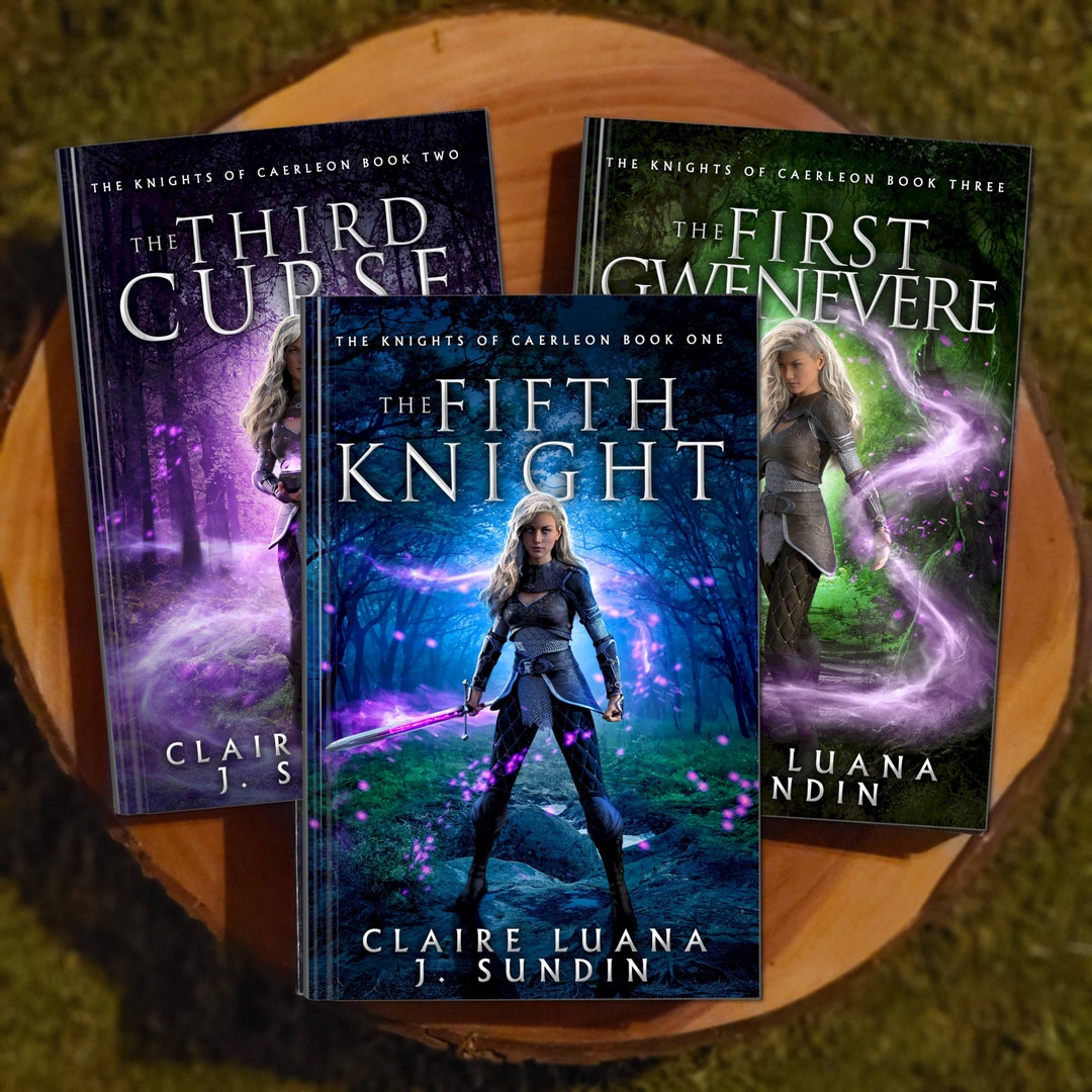 The Knights of Caerleon (3 Books) by Claire Luana and Jesikah Sundin - Etsy