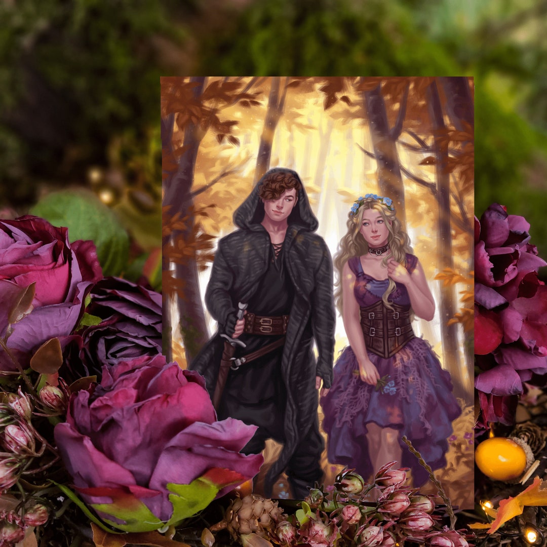 ART PRINT - Aroreh and Félip - (the Ealdspell Cycle) - 5x7 Character ...